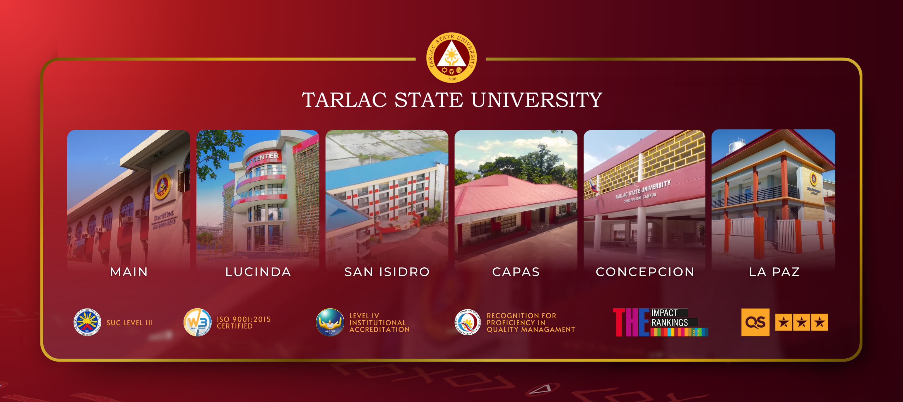 Home - Tarlac State University